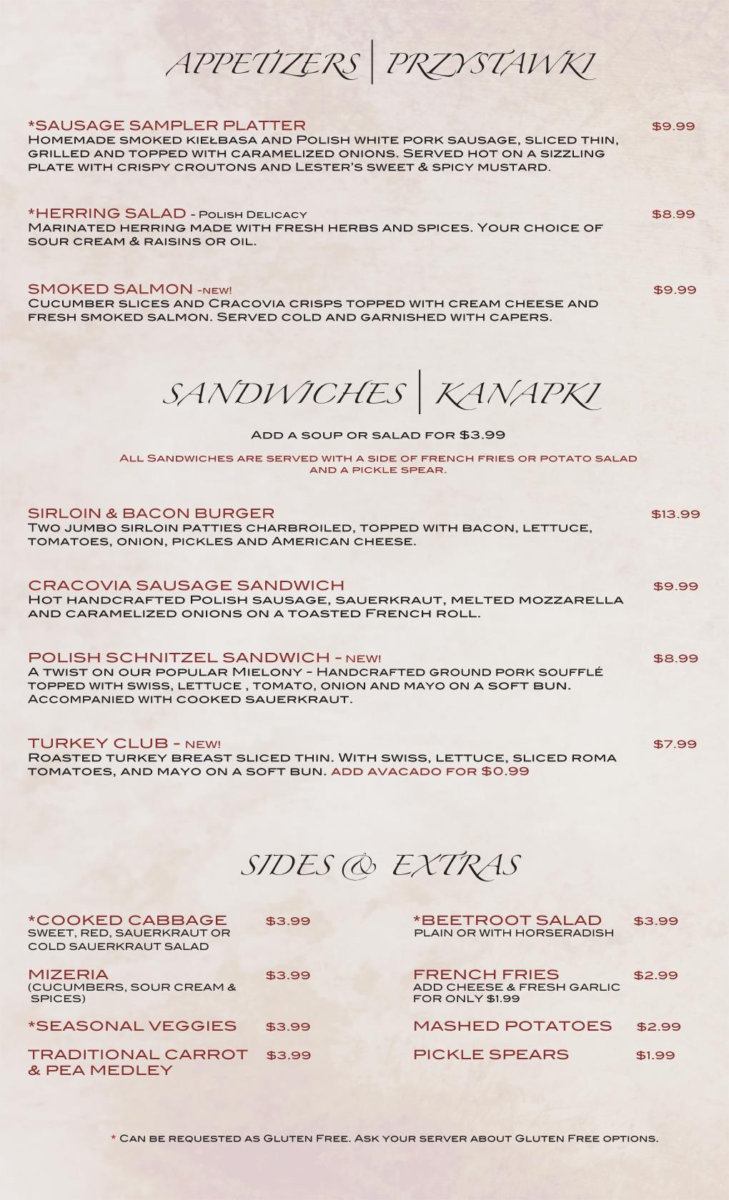 LUNCH PAGE 3 Cracovia Menu_final version._Prefix Lunch 3 | Polish ...